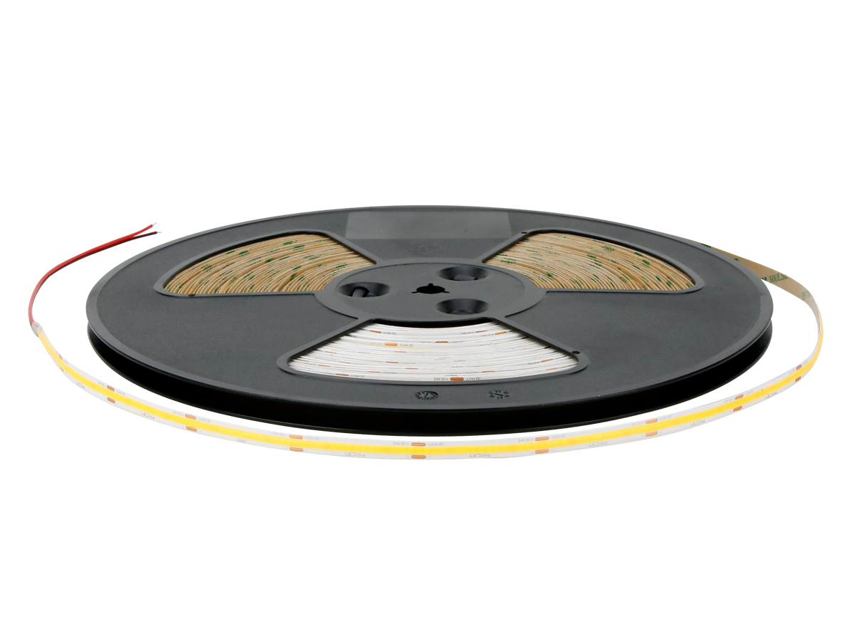 LED-Band 320 COB 24V 2700K 5W IP20 8mm 30m 500lm/m PRIME - LED line DE